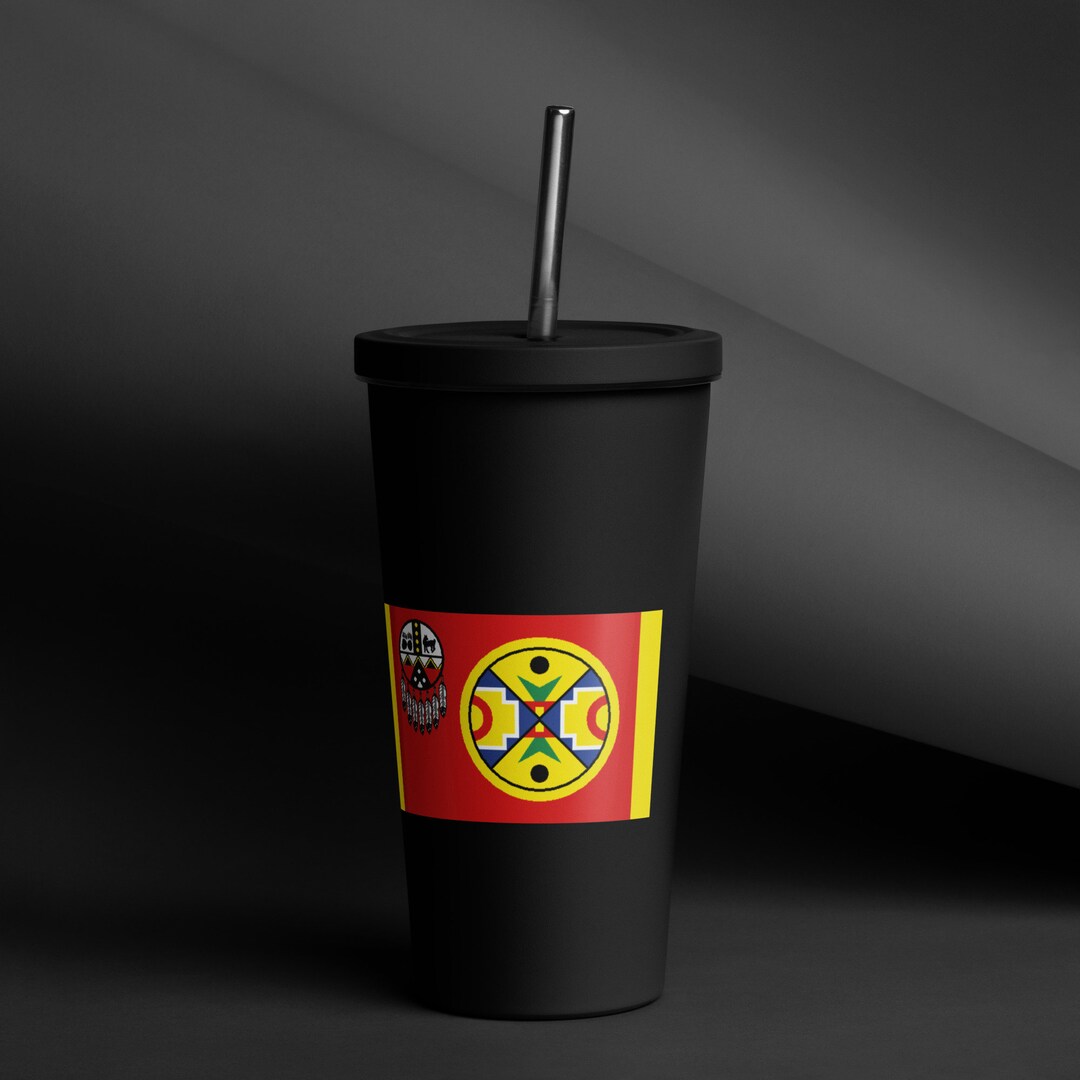Flag of the Aristook Band of Mi'kmaq Nation - Insulated Tumbler With a ...