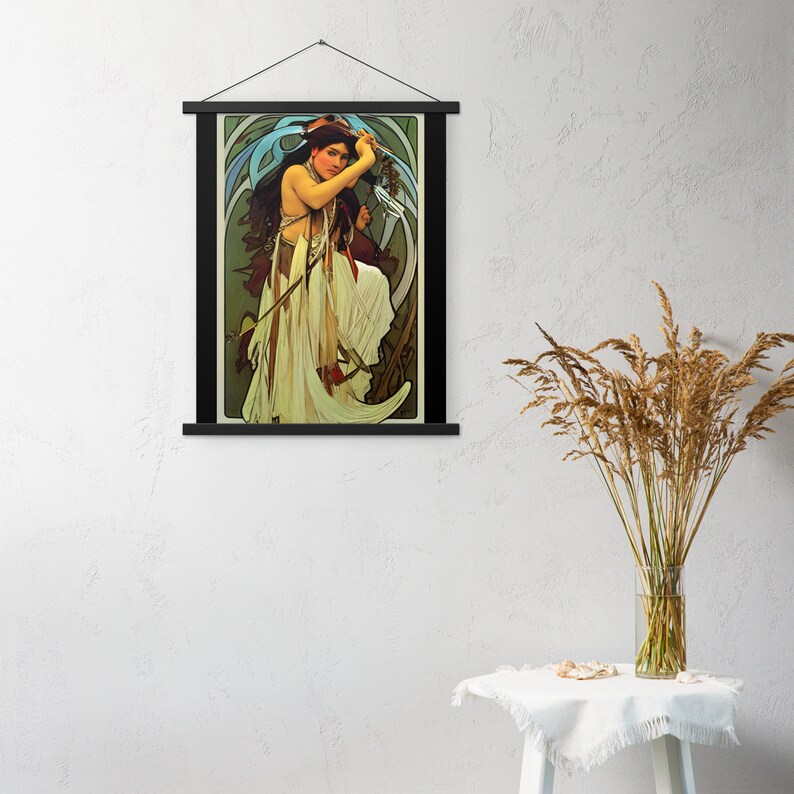 Generosity - Indigenous Goddess Gang - Art Nouveau Poster With Hangers ...