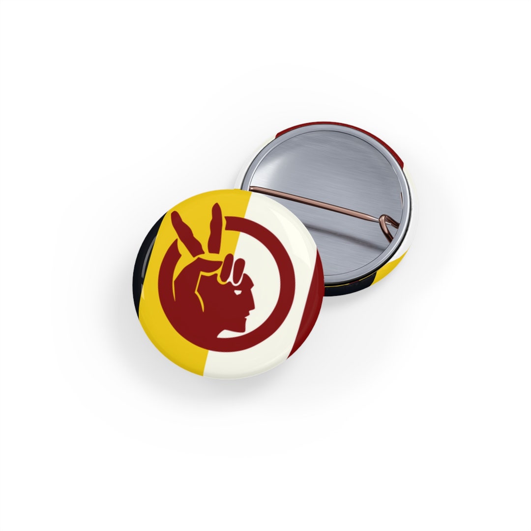 American Indian Movement Round Pins - Etsy