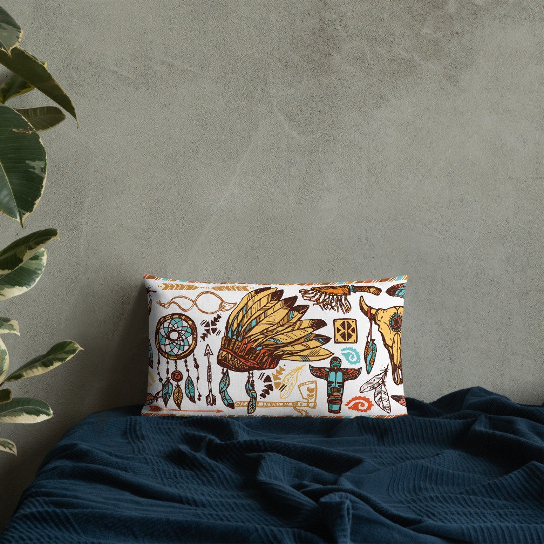 Iconic - Headdress Premium Pillow - Etsy