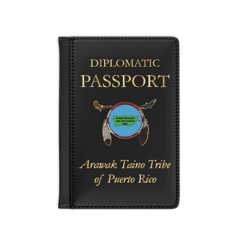 Arawak Taino Tribe of Puerto Rico Passport Cover - Etsy