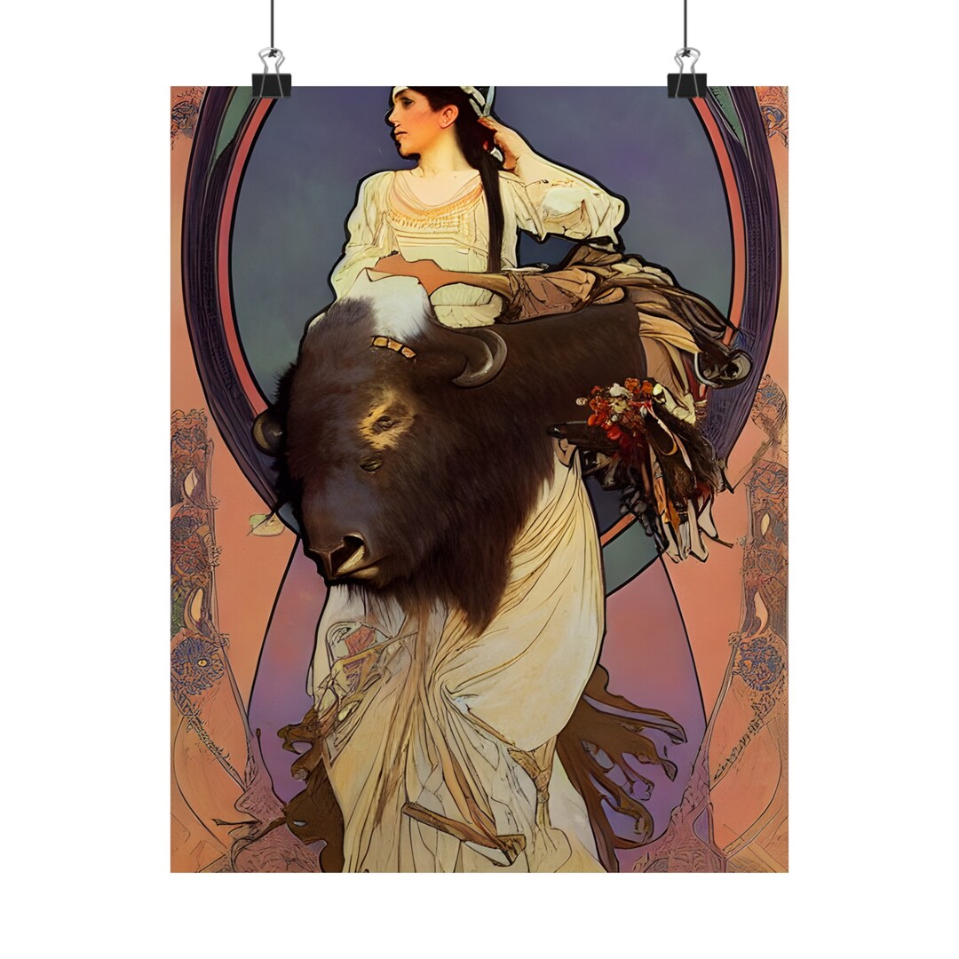 Indigenous Goddess Gang - Huntress - Premium Matte Vertical Posters ...