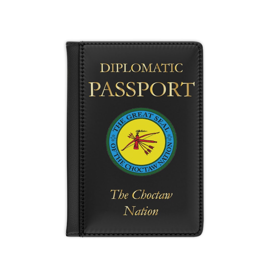 Choctaw Nation of Oklahoma - Diplomatic Passport Cover - Etsy