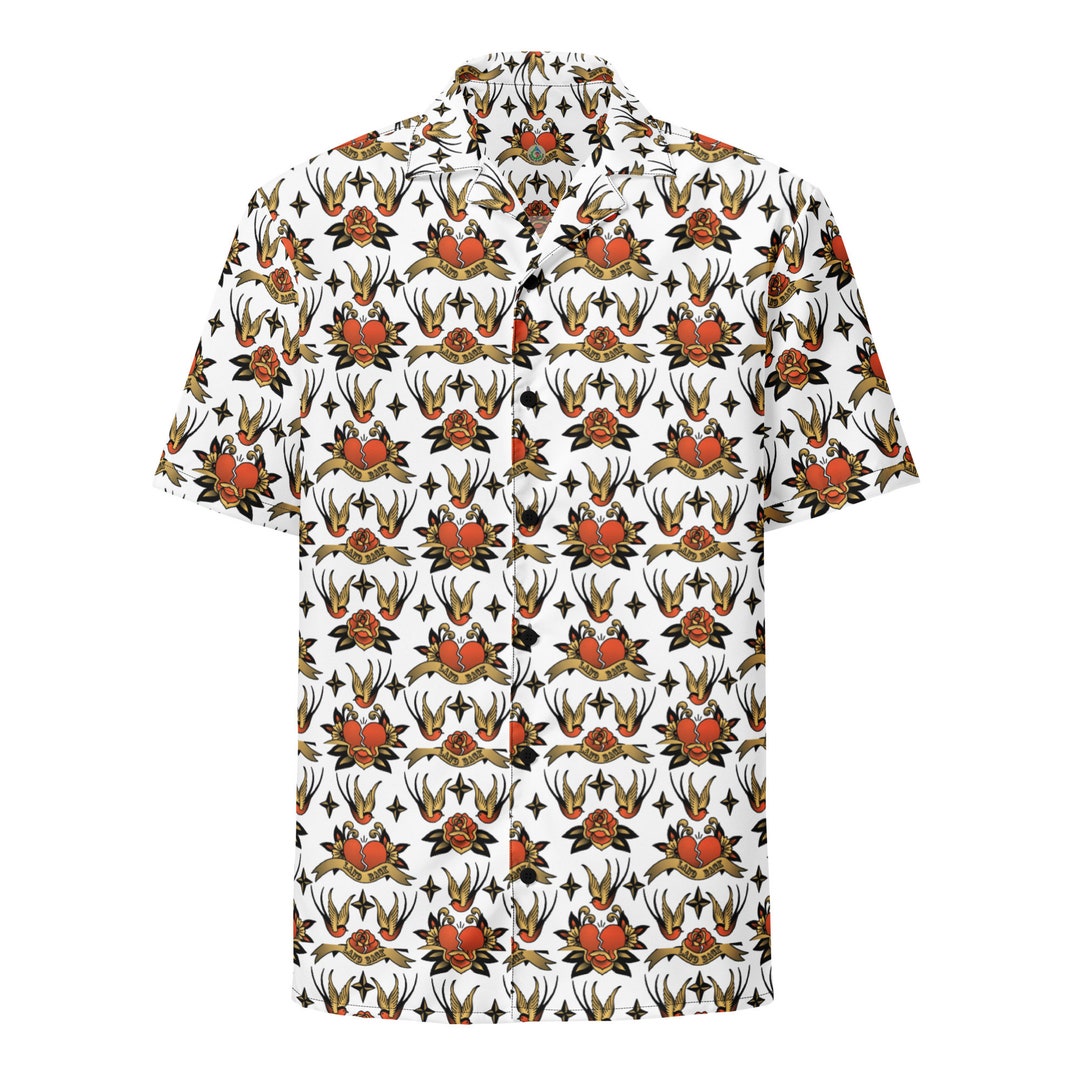 Land Back - Native American Designer Hawaiian Shirt - Etsy