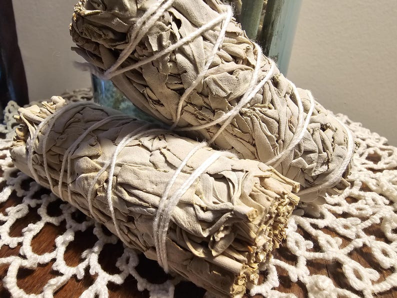 Native Made White Sage Smudge Stick - Etsy