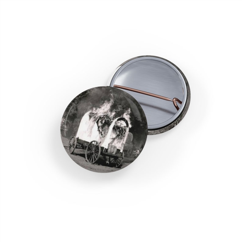 Wagon Burner Round Pins - Etsy