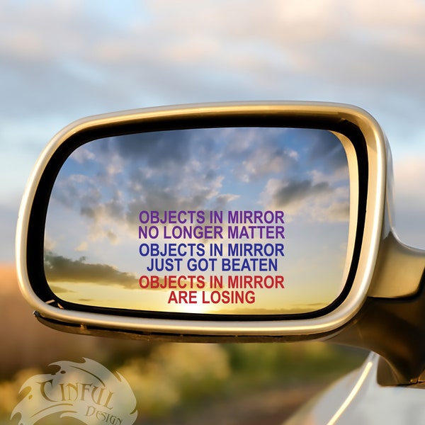 Mirror Sticker - Etsy