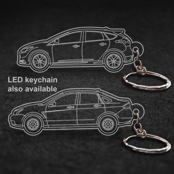 Ford Focus St Keychain - Etsy