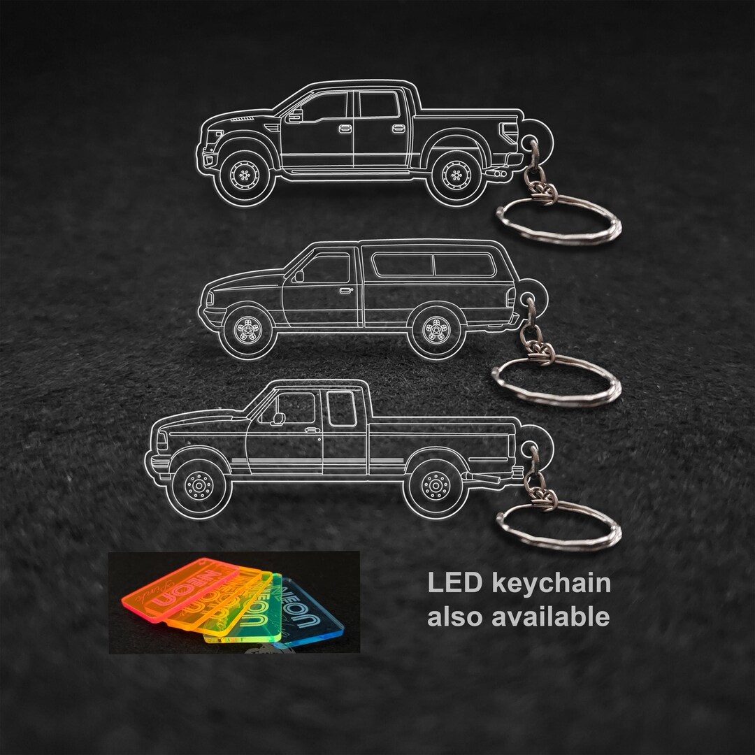 F150 1995, Raptor 1993, Ranger 1996 Laser Cut Keychain - Etsy