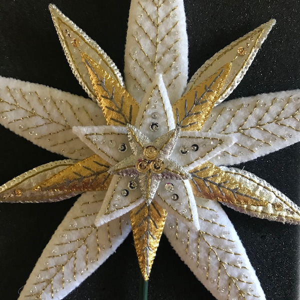 Felt Tree Topper - Etsy