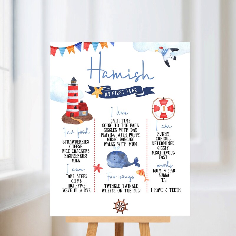 Nautical Poster - Etsy