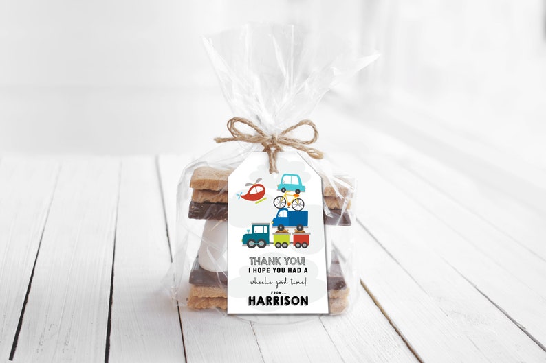Transport Thank You Tags. Truck Instant Download Printable. - Etsy