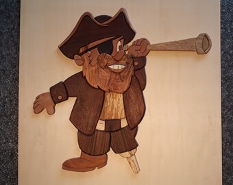 Red-tailed Hawk Wood Intarsia Scroll Saw Art Wall Hanging - Etsy