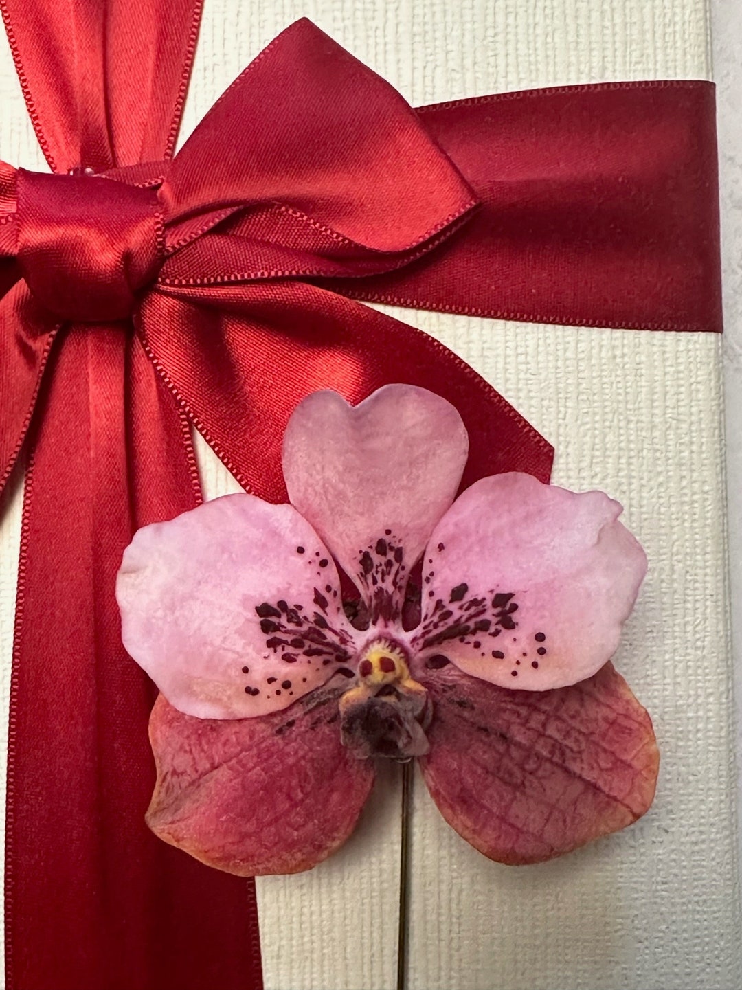 Brosche Orchidee Vanda Aus Floristischem Clay - Etsy