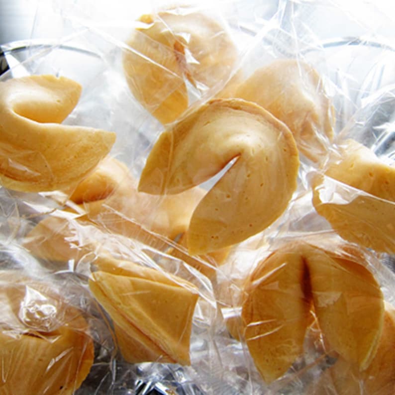 250 Wedding Themed Fortune Cookies Individually Wrapped (vegan) - Etsy