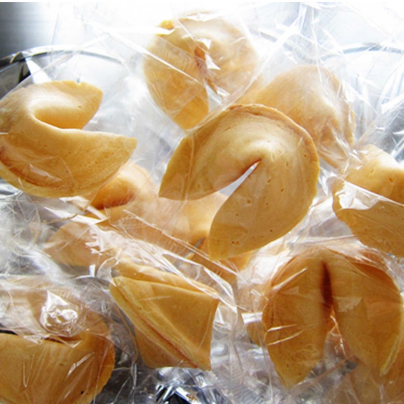 50 Personalized Fortune Cookies | Use Your Own Messages | Individually ...