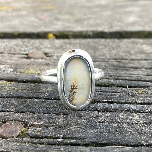 Dendritic Agate Ring - Etsy Canada