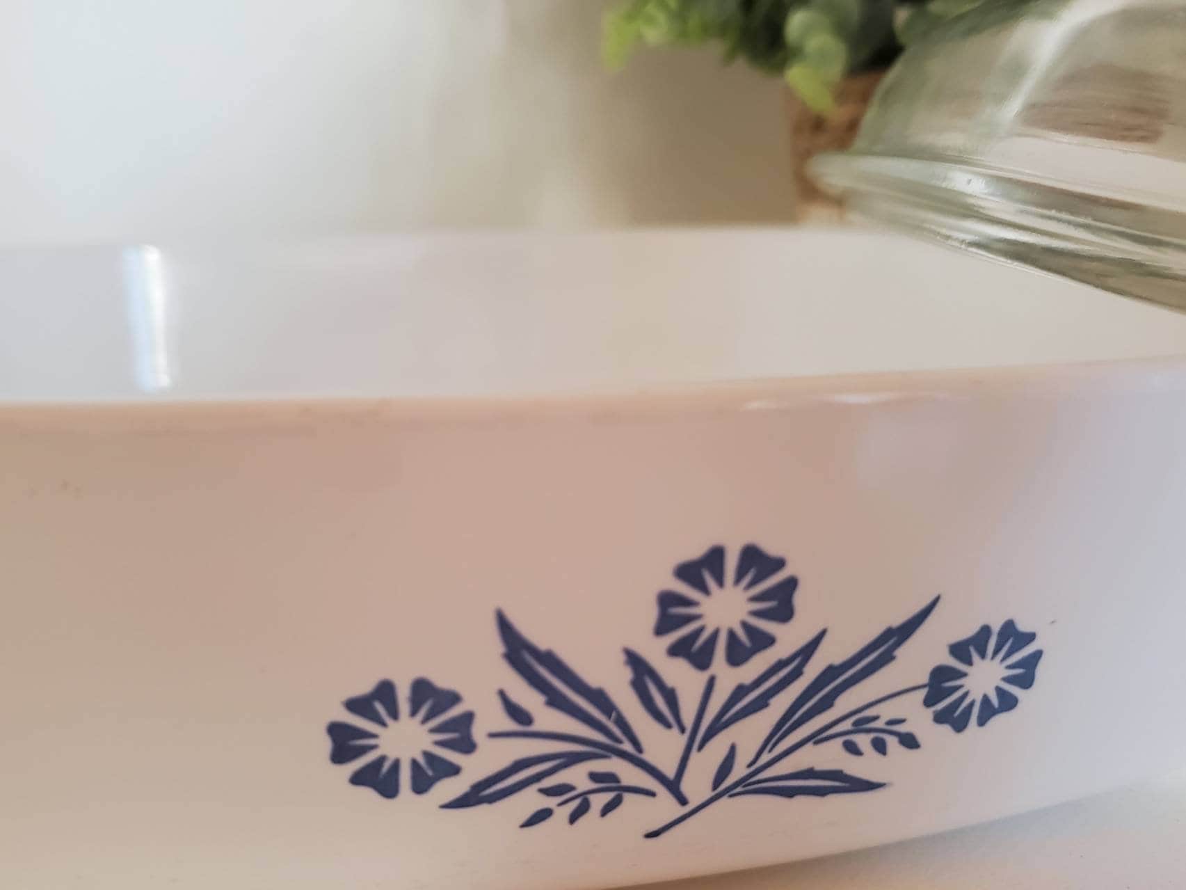 RARE LARGE Corning Ware Blue Cornflower 10 Casserole | Etsy