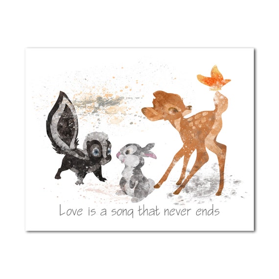 Bambi Flower And Thumper