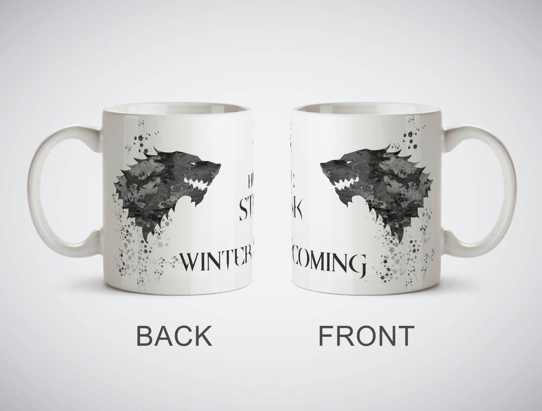 Game of Thrones House Stark Art Print Cup Coffe Tea Mug Ceramic Kitchen ...