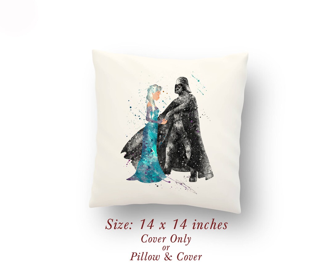 Star Wars Darth Vader and Elsa Frozen Lord Vader Princess. - Etsy