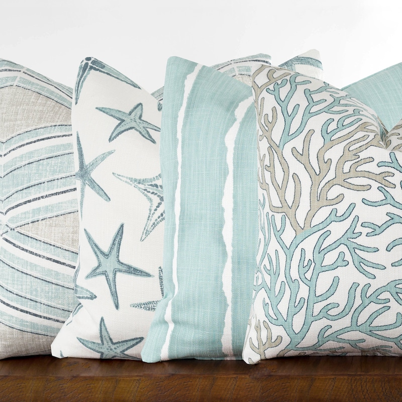 Coral Reef Outdoor Pillows - Etsy
