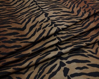 Tiger Hide Fabric - Etsy