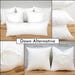 Adjustable Pillow Insert With Down Alternative Clusterfill, Throw ...