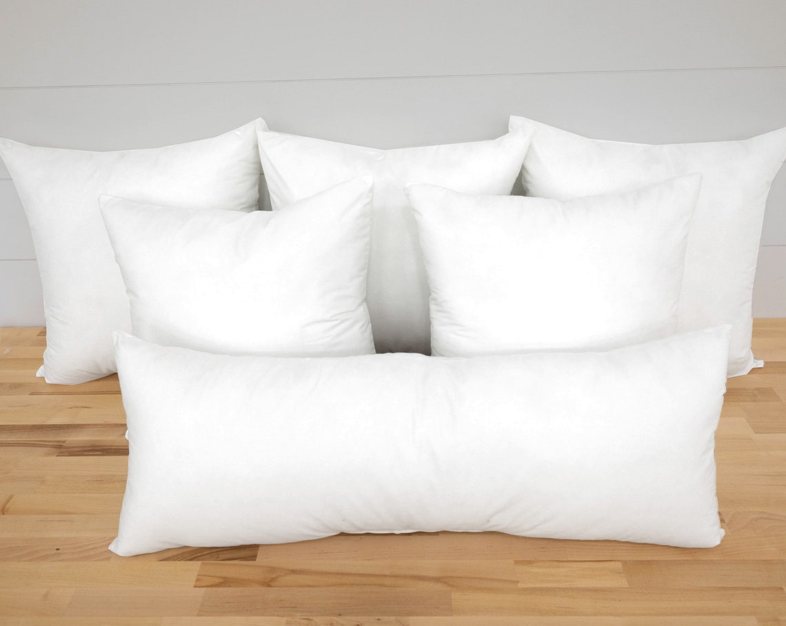 Adjustable Pillow Insert With Down Alternative Clusterfill, Throw ...