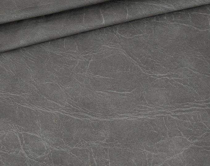 Fire Treated Aged Distressed Faux Leather PVC Sheen Quality Fabrics for ...