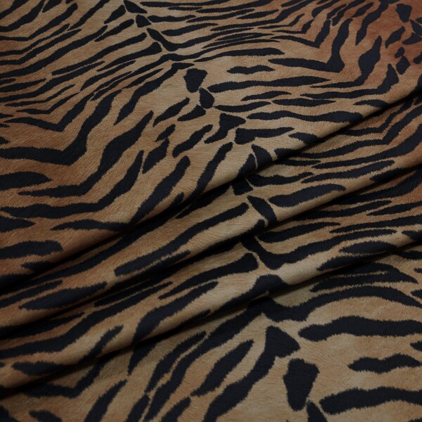 Tiger Fabric - Etsy