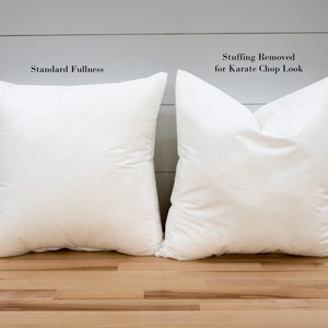 Pillow Insert With Down Alternative Cluster Fiber Fill, Adjustable With ...