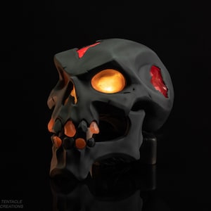 Ashen Winds Skull Inspired by Sea of Thieves - Etsy