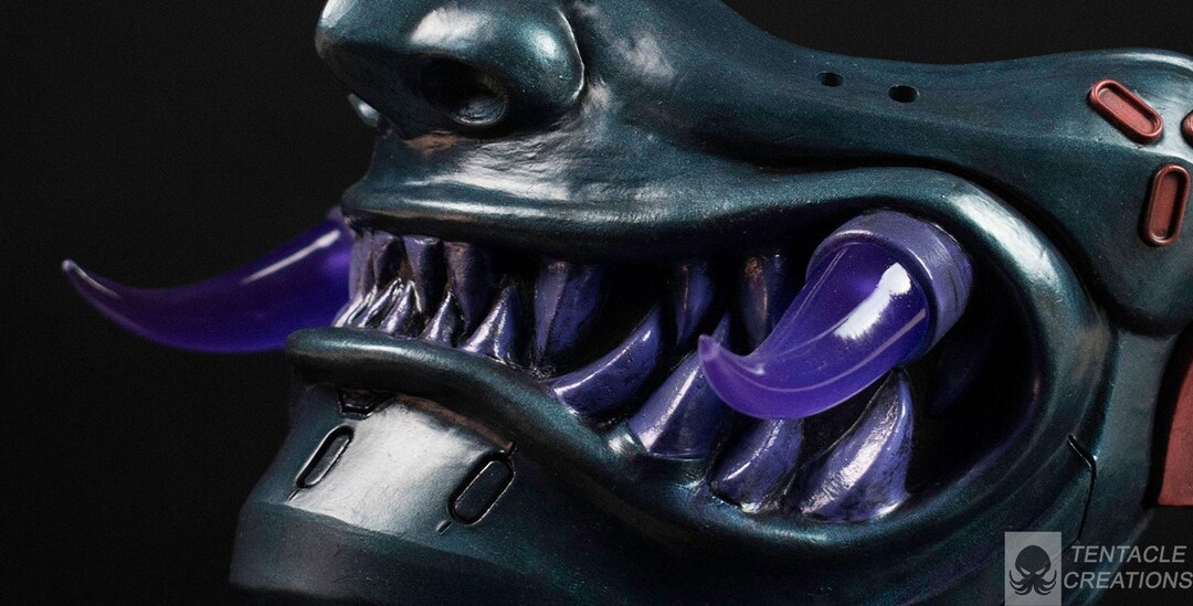 Custom Extra Tusks for Samurai Mask - Etsy