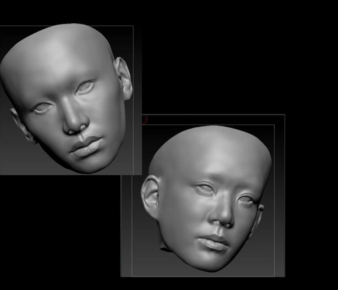 BJD Custom Minimee Heads - Etsy