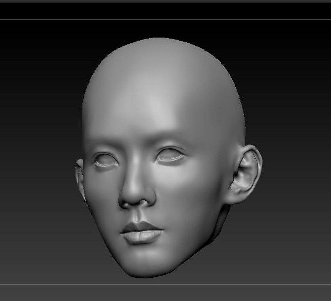 BJD Head: Deng Wei - Etsy