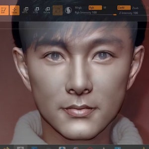 BJD Head Dicky Cheung - Etsy