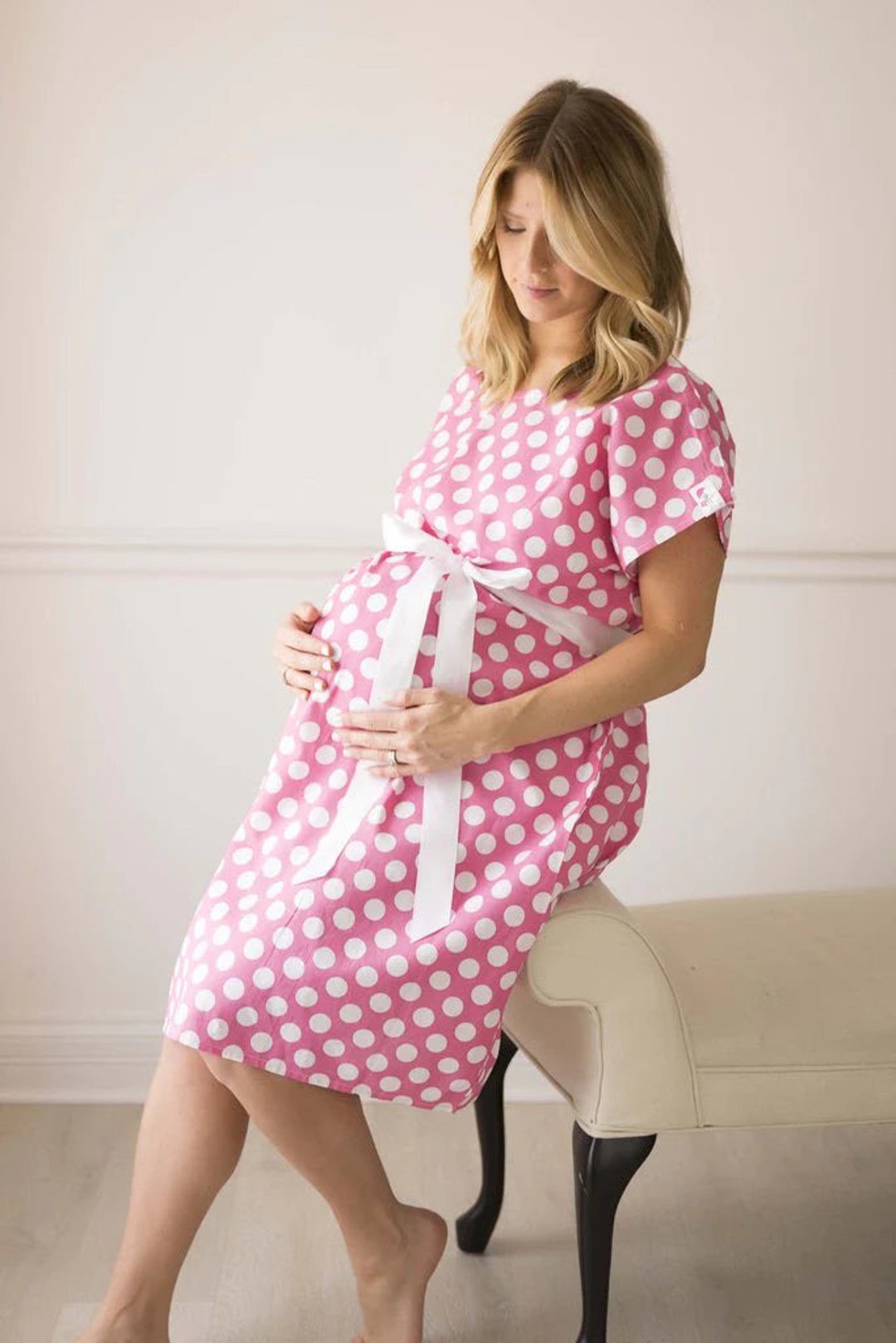 Labor Gown, Labor and Delivery Gown, Maternity Gown, Hospital Gown ...