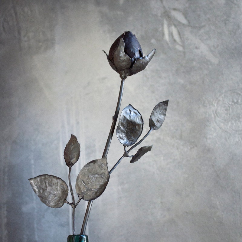 Metal Roses - Etsy