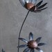 Metal Flowers Wrought Iron Daisy Metal Art by Thesteelstylethings Iron ...