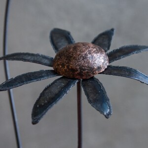 Metal Flowers Wrought Iron Daisy Metal Art by Thesteelstylethings Iron ...
