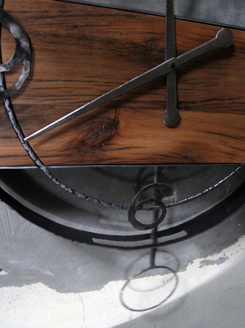 Large Pendulum Wall Clock modern industrial clock supreme | Etsy