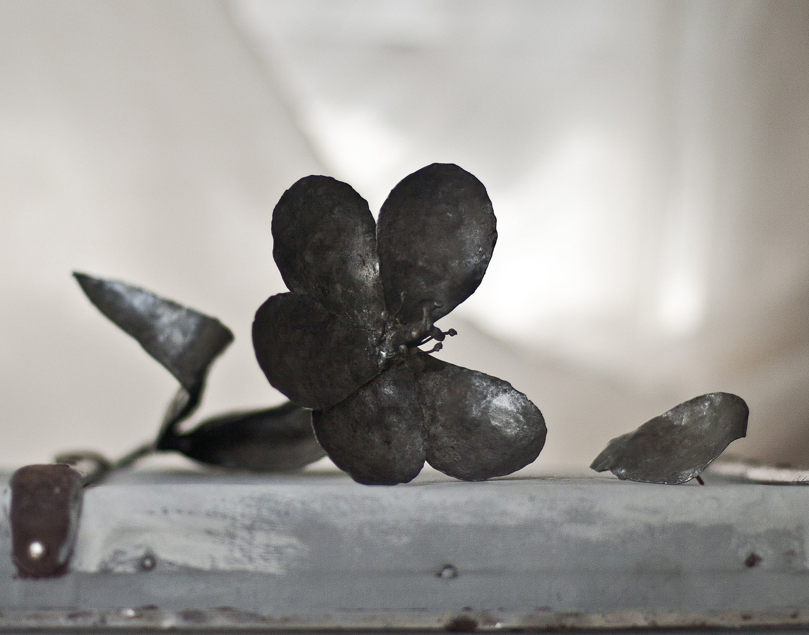 Metal Flower Sculpture Amazing Tulip Art by the Steel Style - Etsy