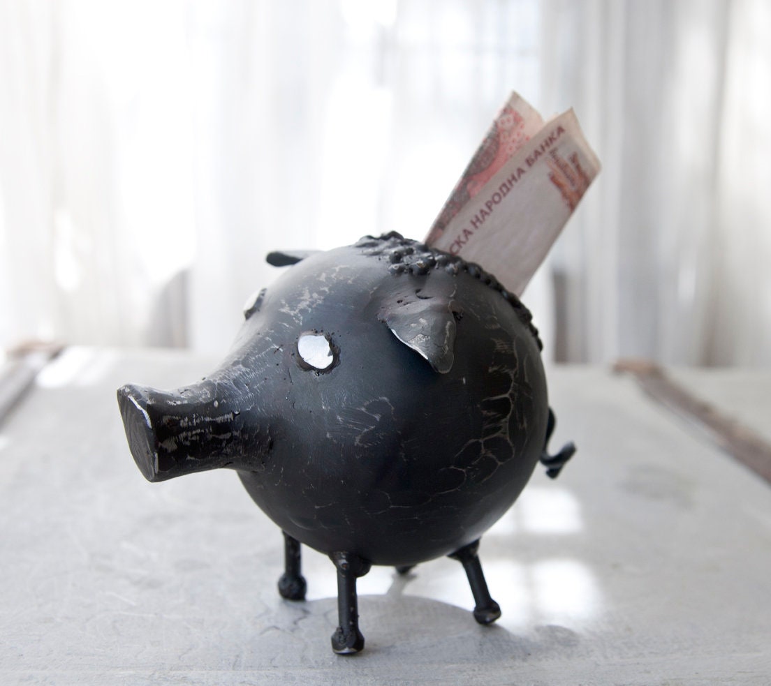 Funny piggy banks store
