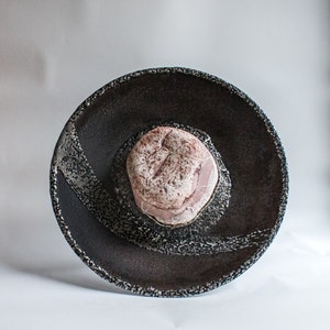 Giant Engagement Ring, Stone and Metal Sculptural Object in Luxurious ...