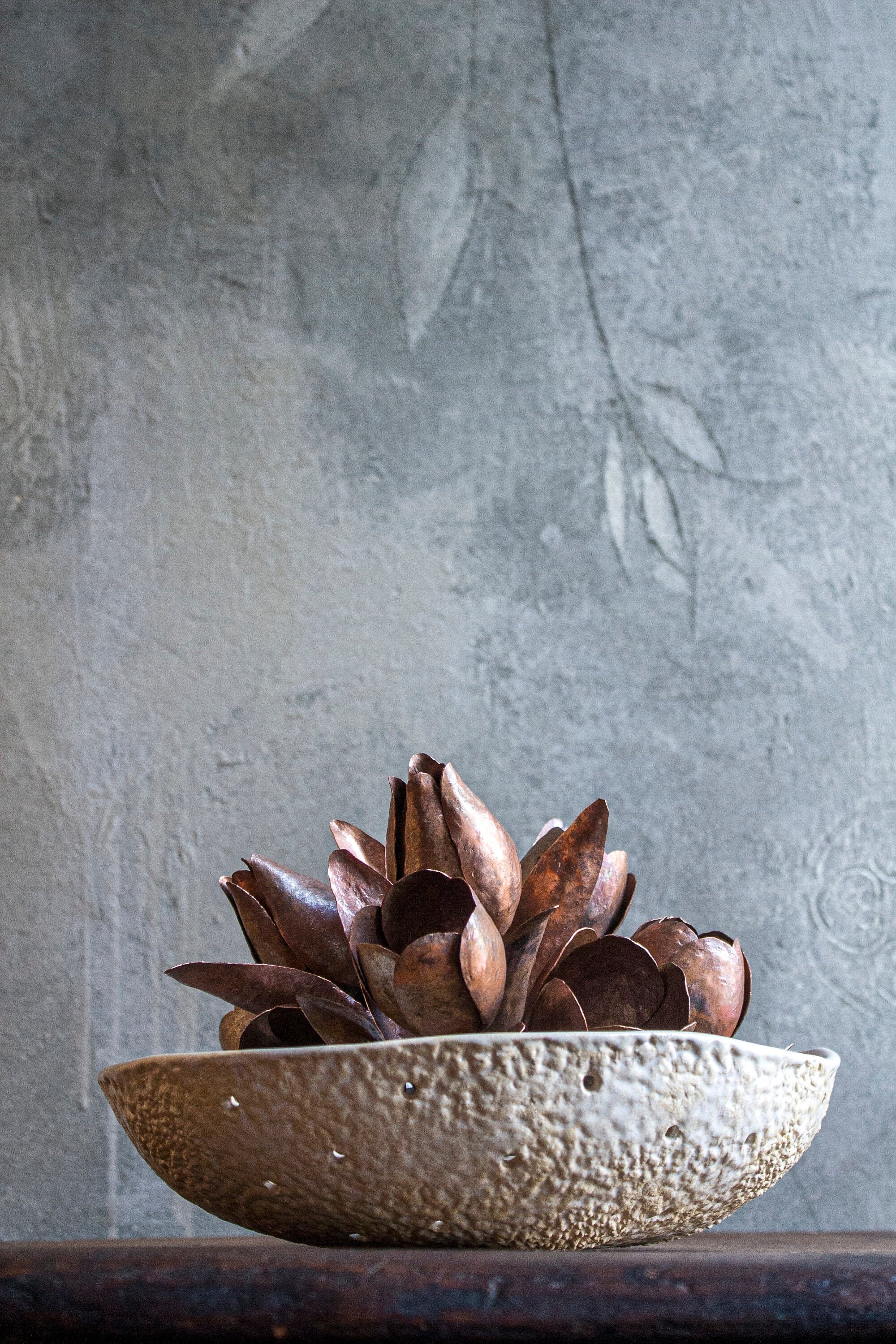 Metal Tulips Bouquet unusual sculpture from wrought copper | Etsy