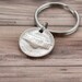 1944 Nickel Coin Keychain, Unique 80th Birthday Gift for Mom, Grandma ...