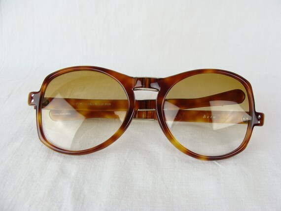 Vintage Sunglasses 70s Eye Benders Beta Foldable Sung… - Gem