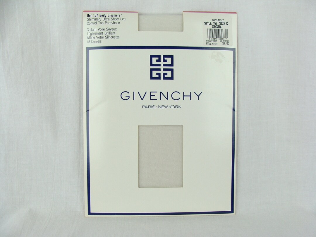 Vintage Givenchy Tights 90s NOS Body Gleamers Shimmery Ultra Sheer Leg ...