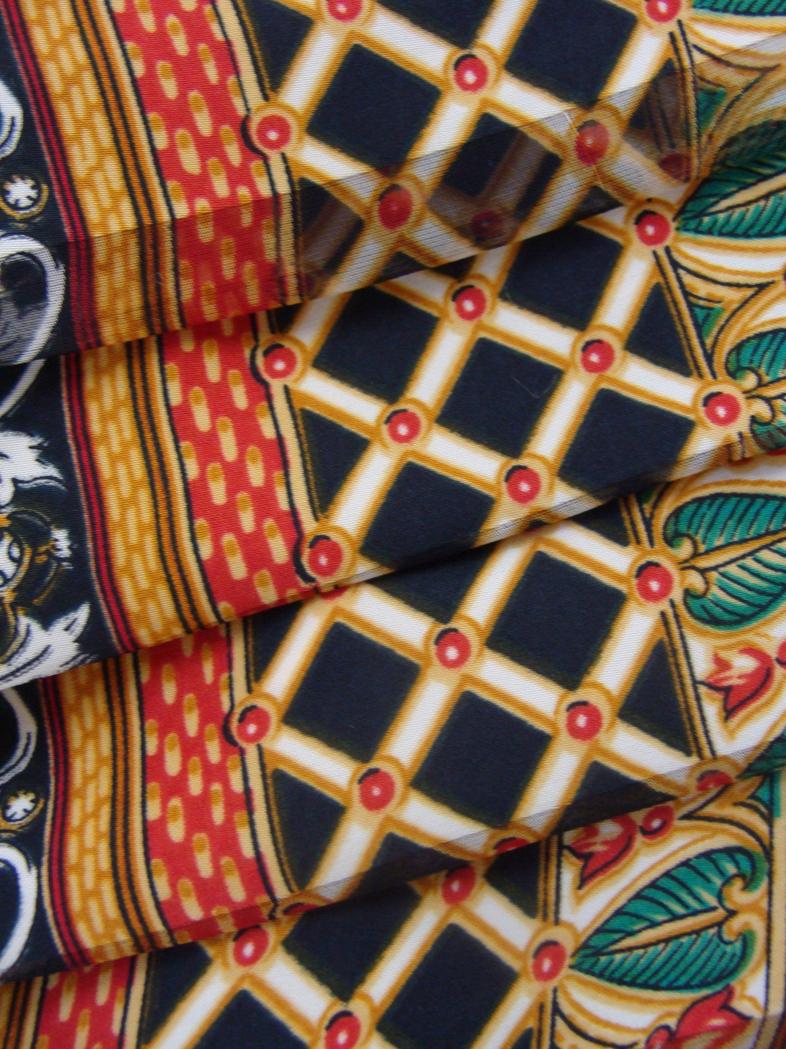Vintage Baroque Printed Blouse 80s Shoulder Pads Nicola Pleated - Etsy